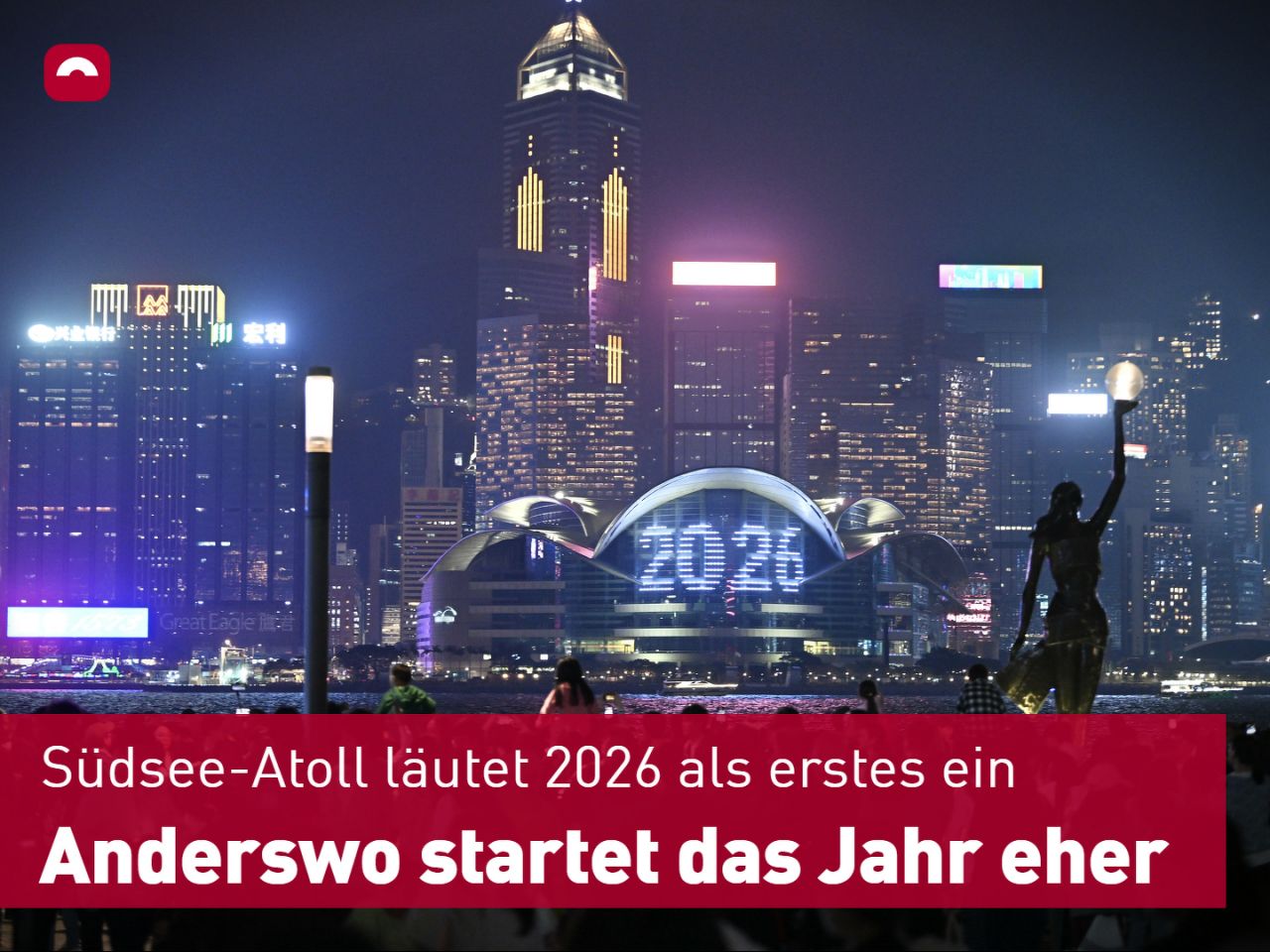 Südsee-Atoll läutet 2026 als erstes ein: Anderswo startet das Jahr eher ...